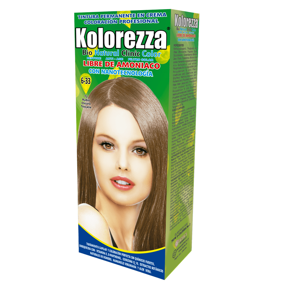 Tinte kolorezza rubio oscuro toscana – Natural Stores